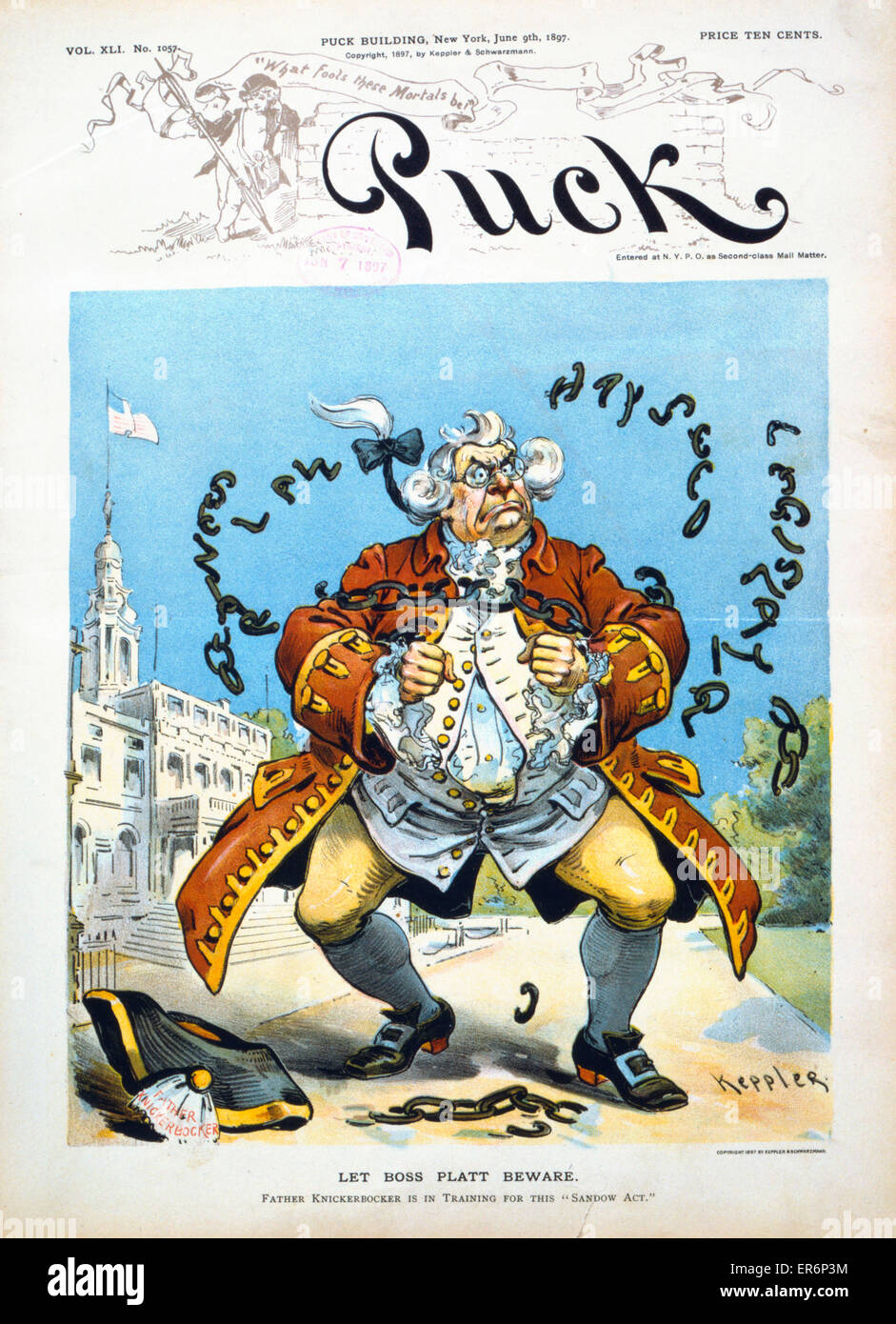 Father Knickerbocker Logo