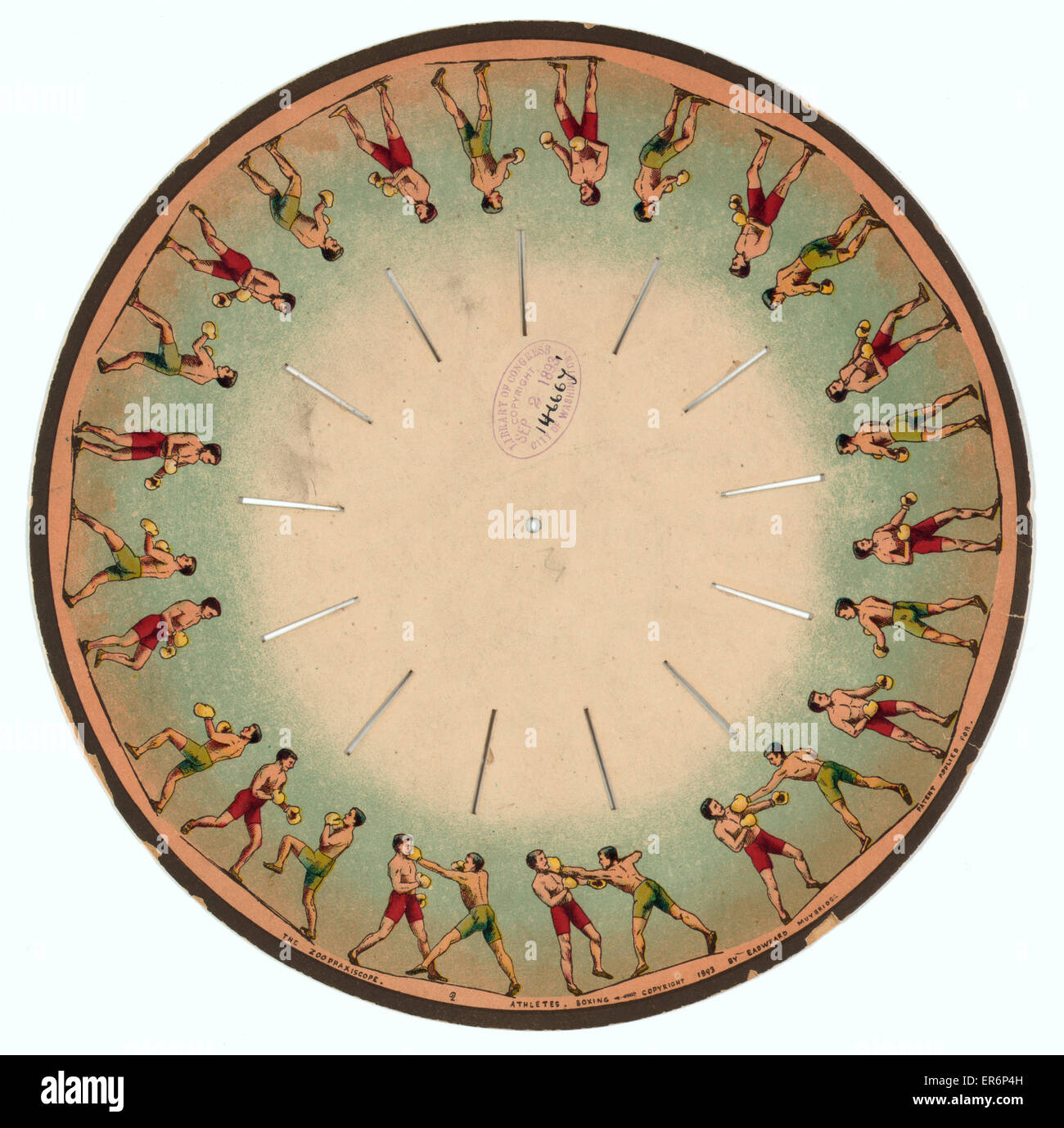 The zoopraxiscope - Athletes - Boxing Stock Photo - Alamy