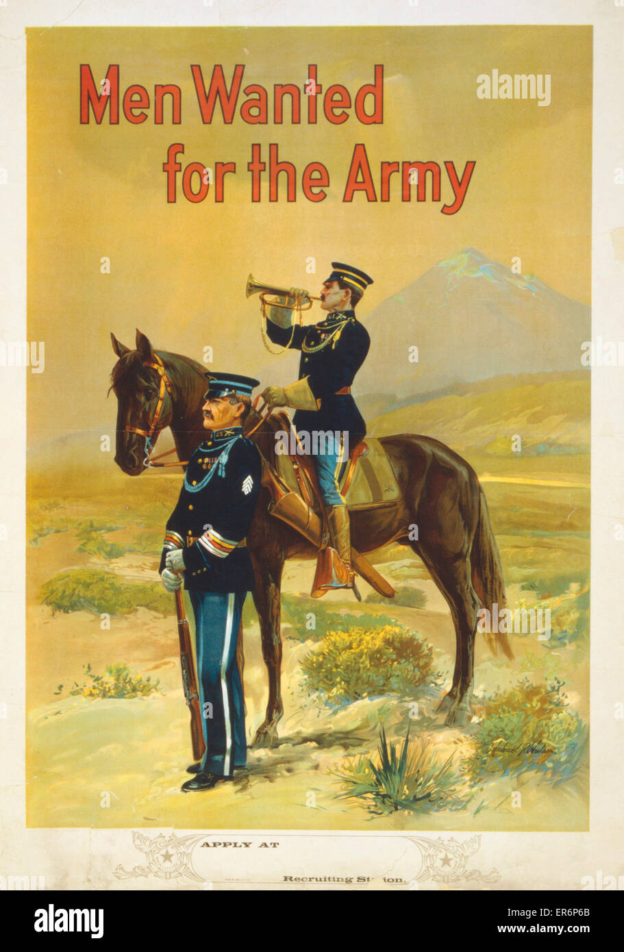 Army posters hi-res stock photography and images - Alamy