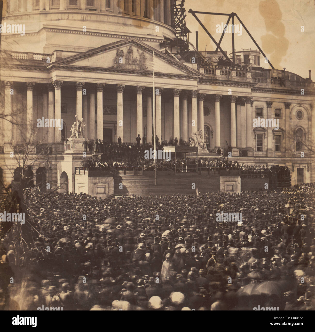 Abraham lincoln inauguration hi-res stock photography and images - Alamy