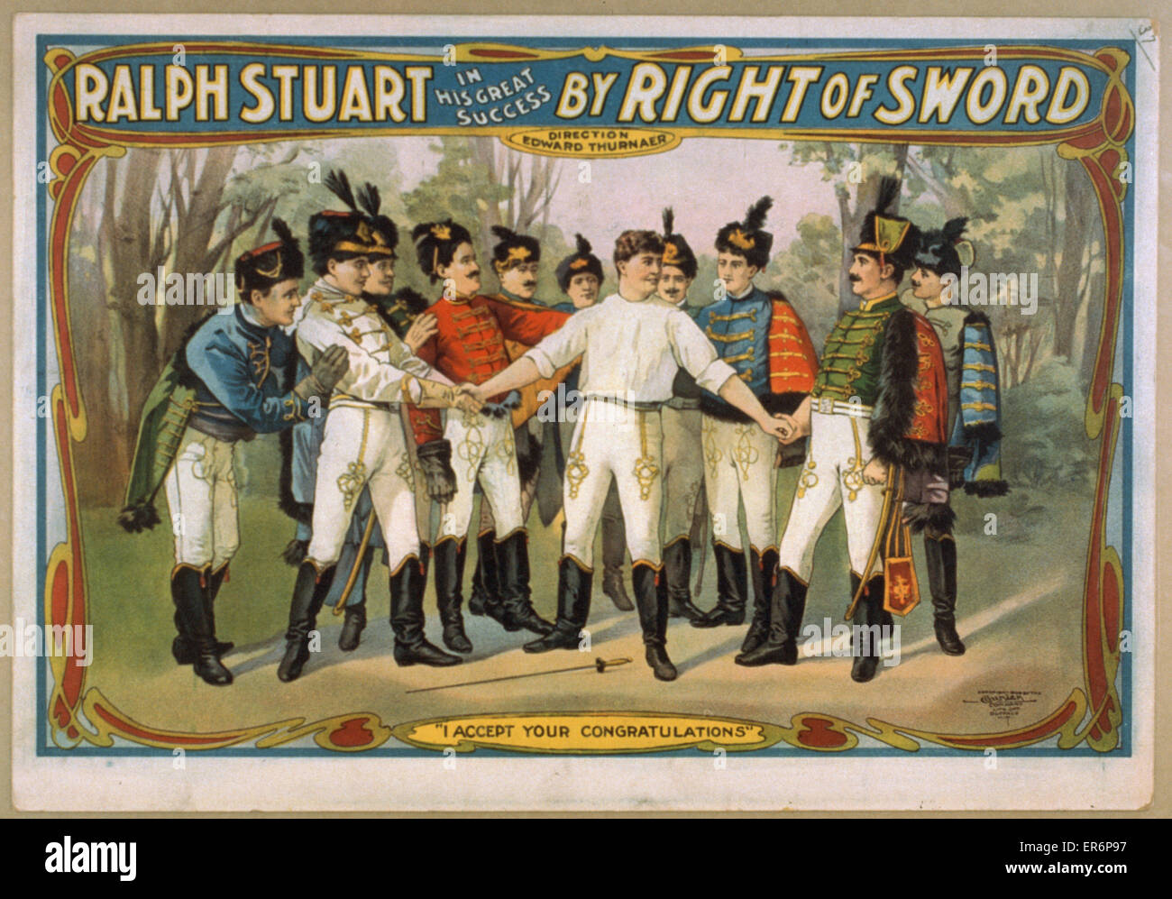 Ralph Stuart in his great success By right of sword Stock Photo - Alamy