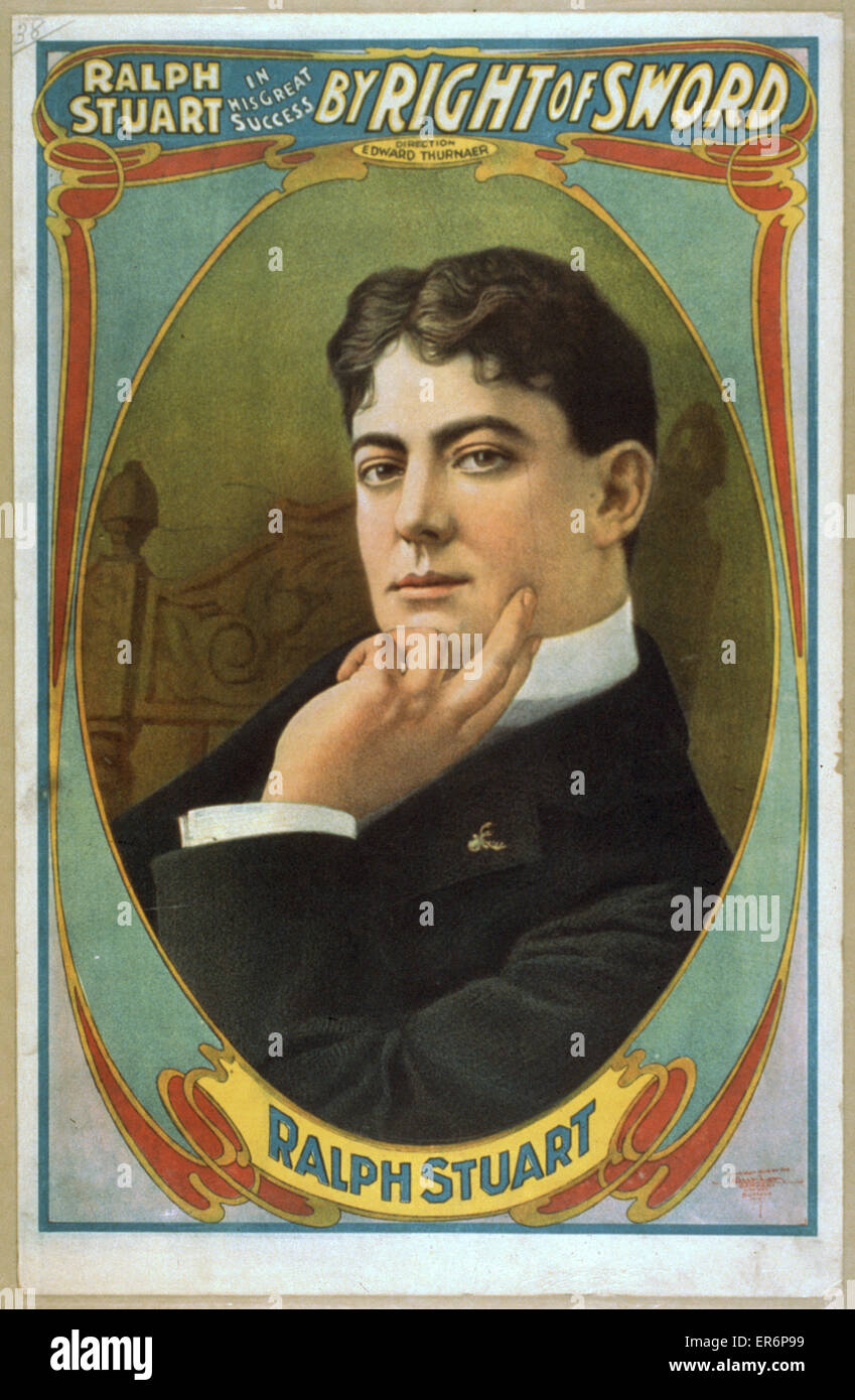 Ralph Stuart in his great success By right of sword Stock Photo - Alamy