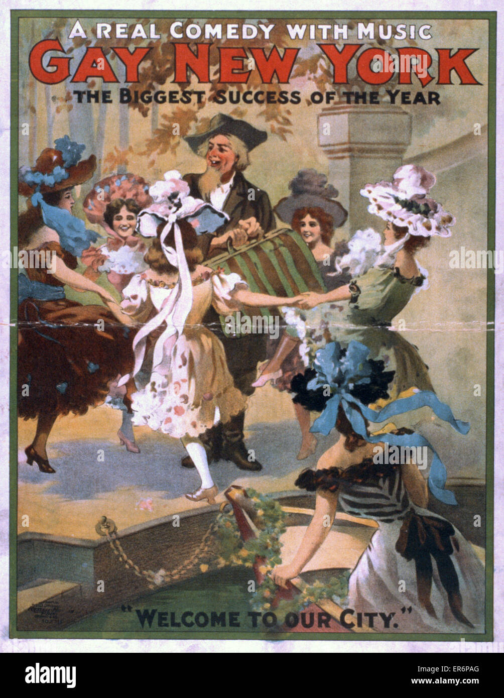 Gay New York a real comedy with music : the biggest success Stock Photo ...