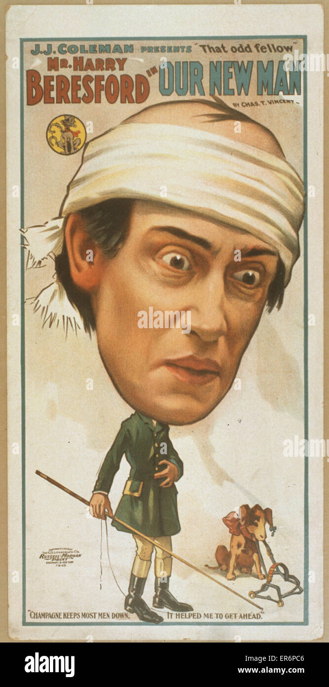 JJ Coleman presents that odd fellow Mr. Harry Beresford in O Stock ...