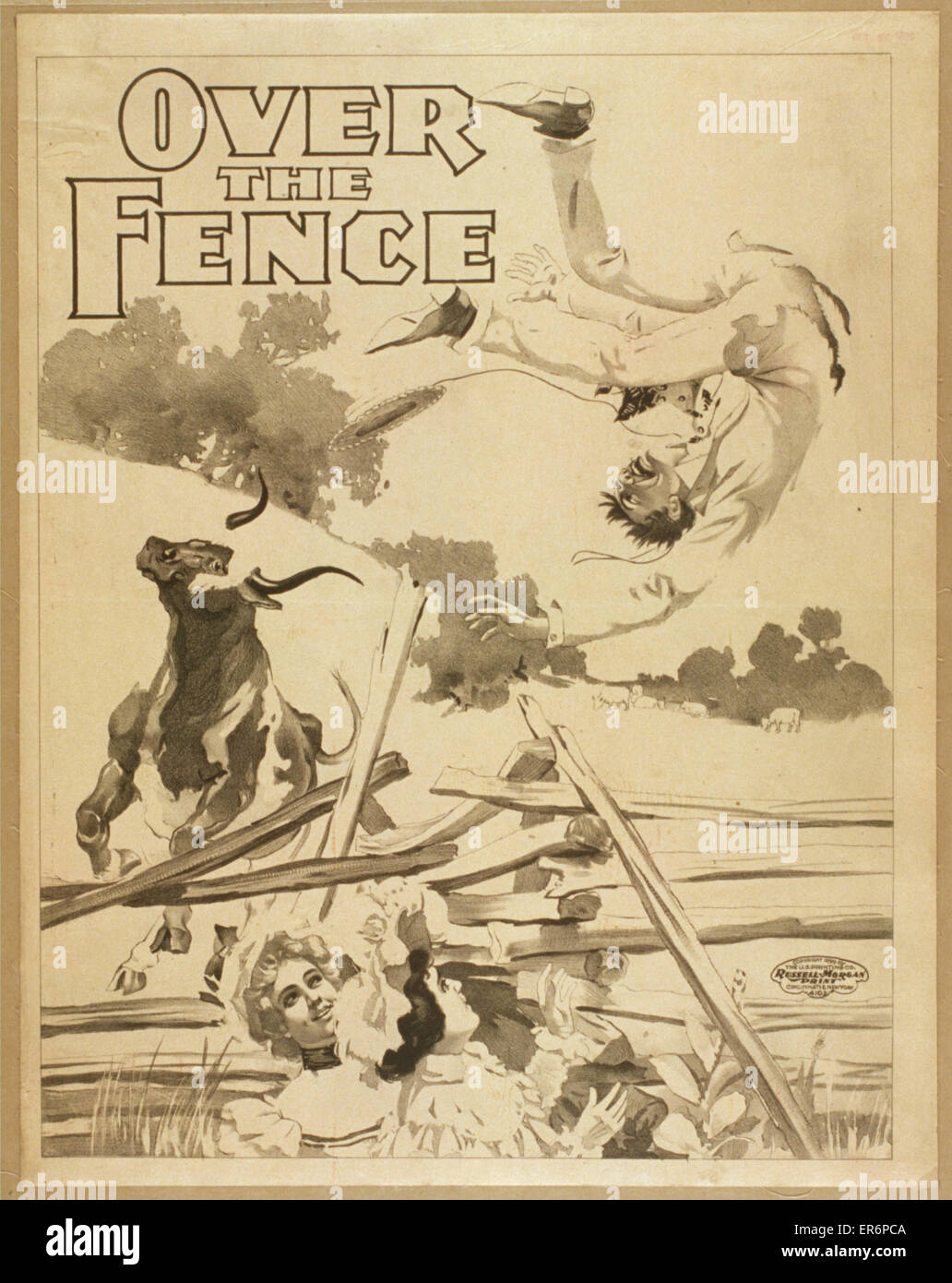 Over the fence Stock Photo - Alamy