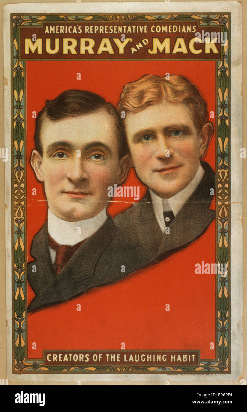 America's representative comedians, Murray and Mack creators Stock ...