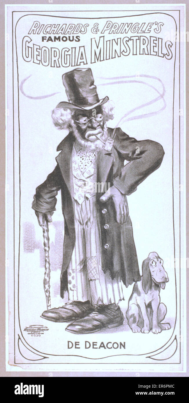 Richards & Pringle's Famous Georgia Minstrels Richards & Pri Stock ...