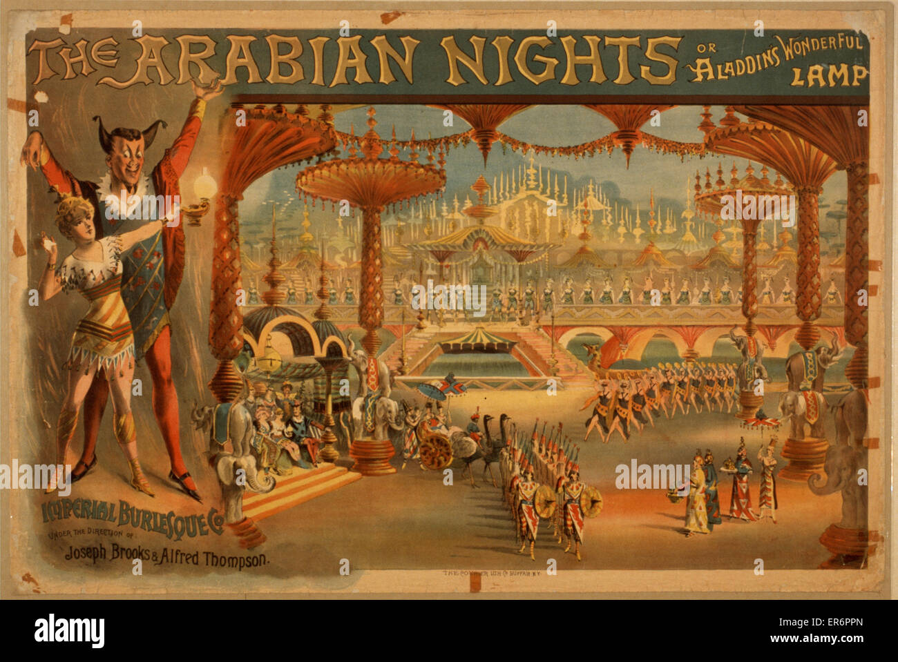 The Arabian nights, or Aladdin's wonderful lamp Stock Photo - Alamy