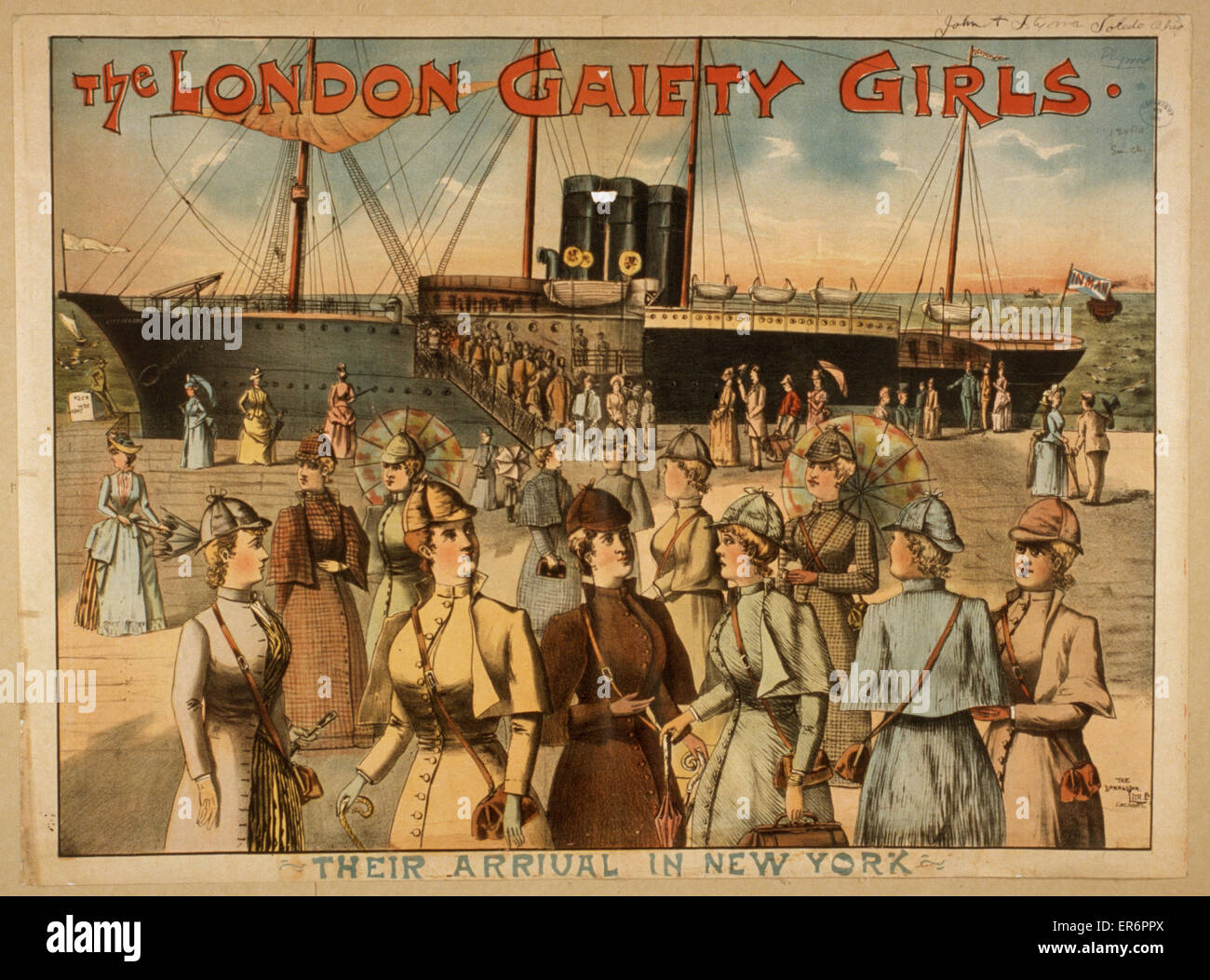 The london gaiety girls hi-res stock photography and images - Alamy