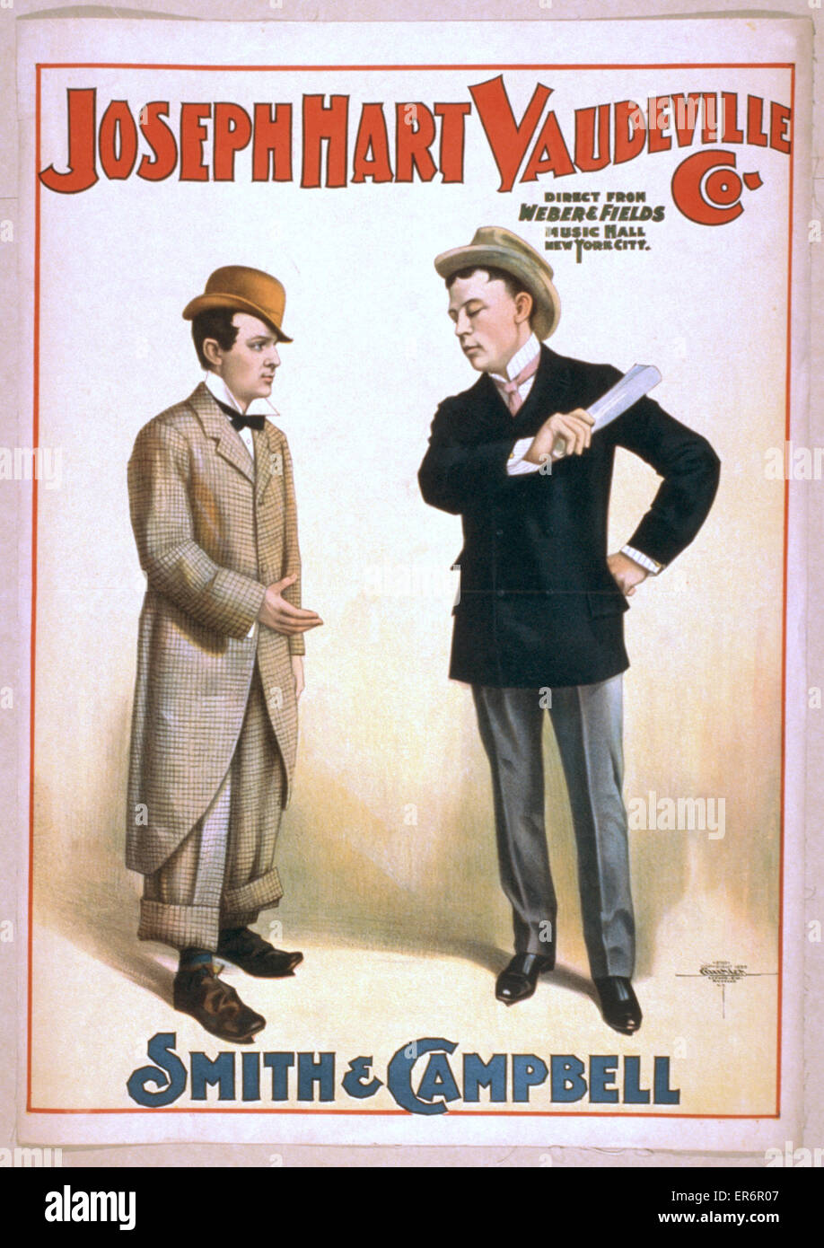 Vaudeville poster hi-res stock photography and images - Alamy