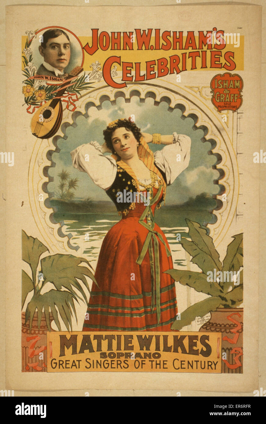 John W. Isham's celebrities Stock Photo - Alamy