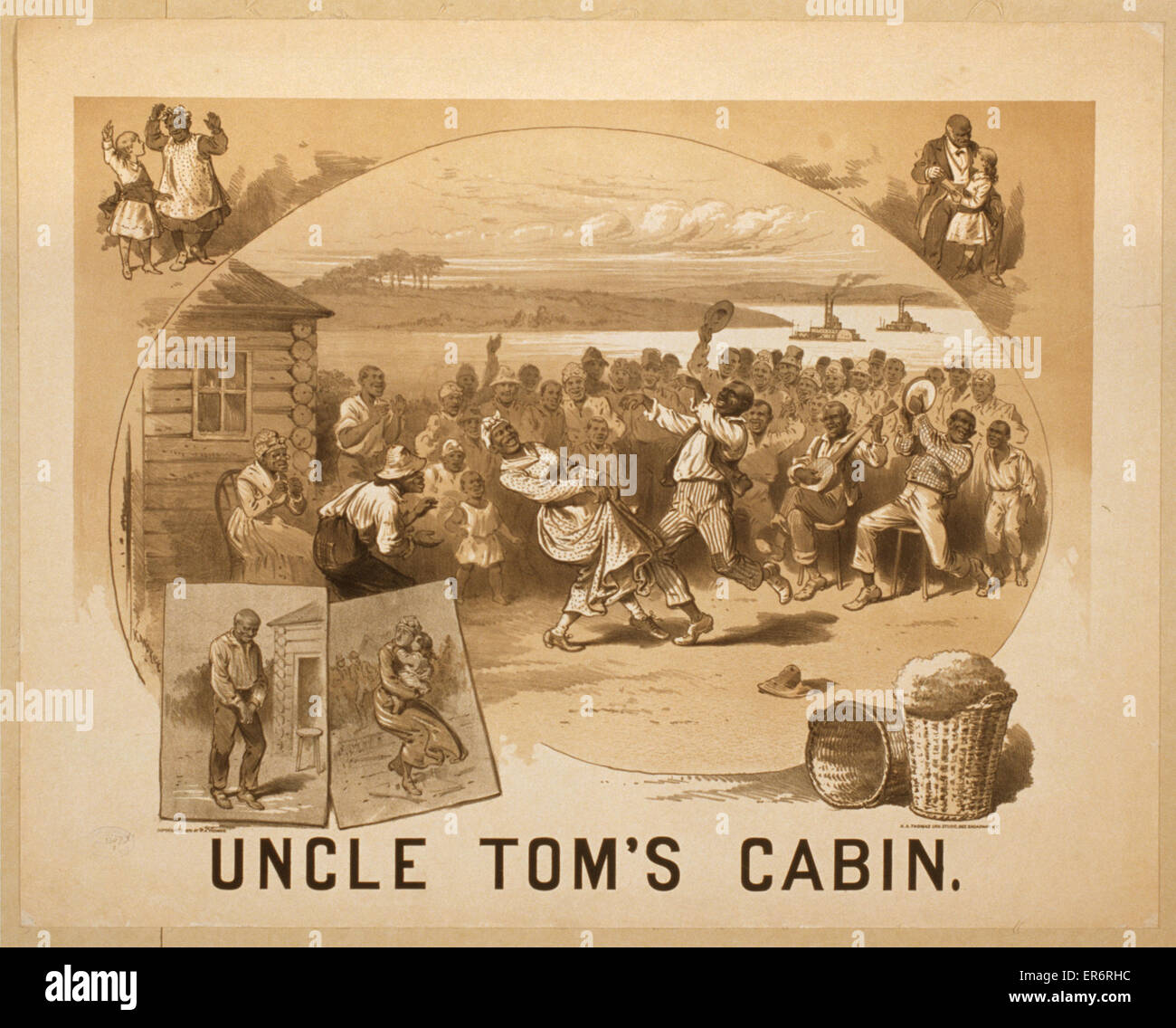 Uncle tom's cabin poster hi-res stock photography and images - Alamy