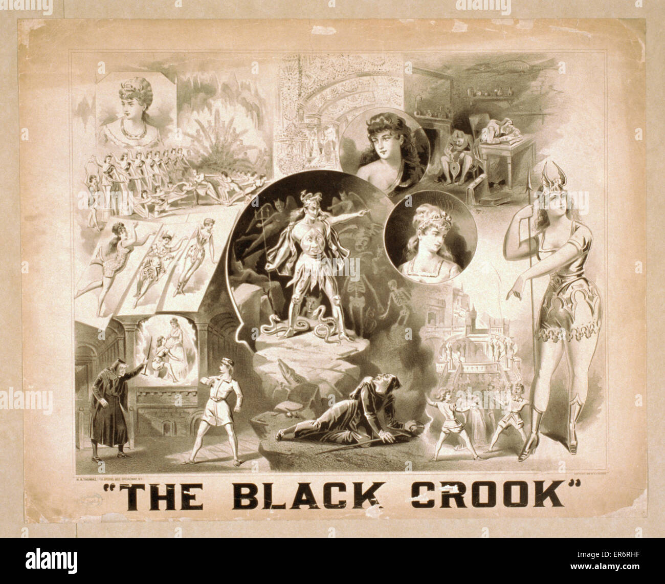 The black crook Stock Photo - Alamy