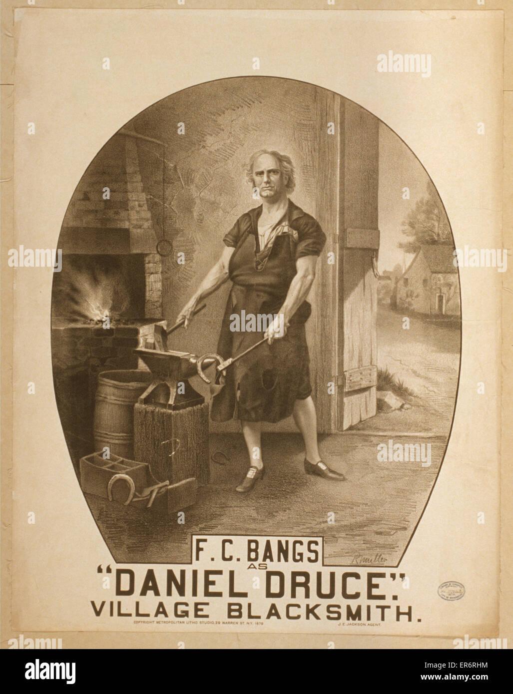 FC Bangs as Daniel Druce FC Bangs as Daniel Druce Stock Photo - Alamy