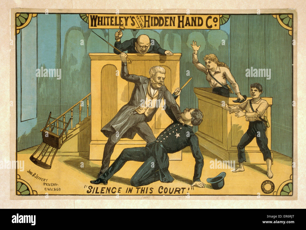 Whiteley's Original Hidden Hand Co Stock Photo - Alamy