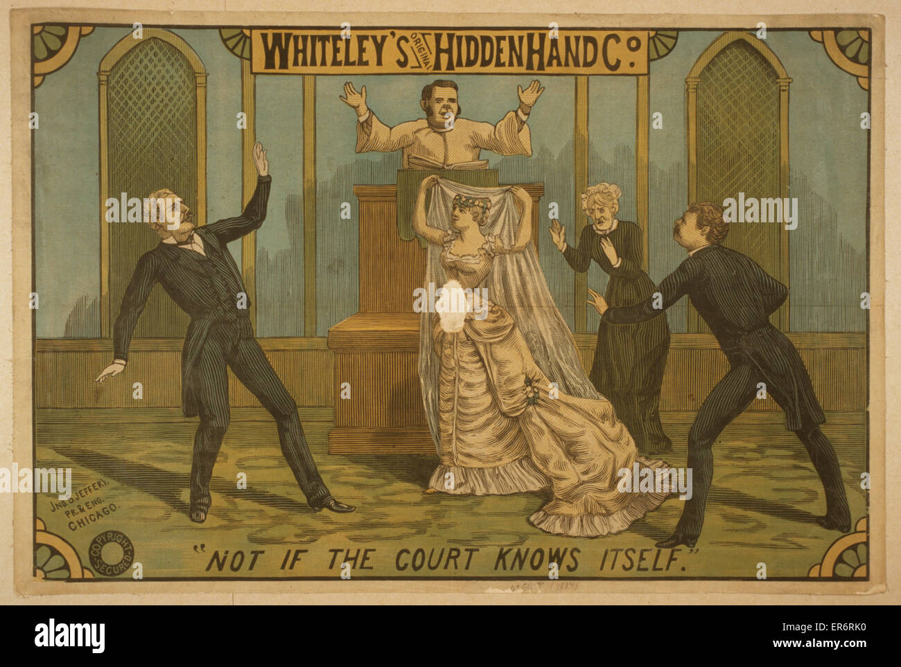 Whiteley's Original Hidden Hand Co Stock Photo - Alamy