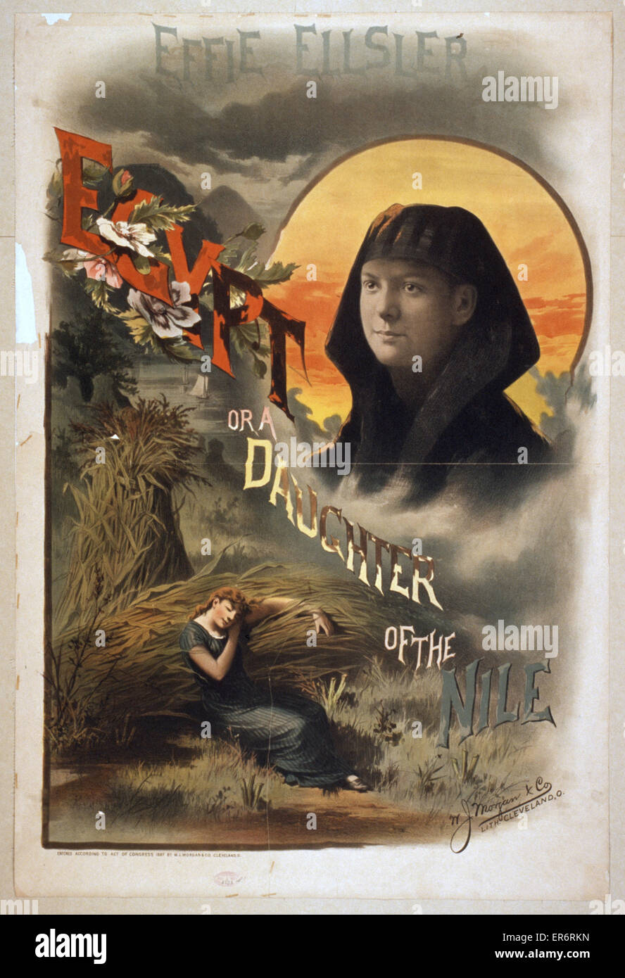 Egypt or A daughter of the Nile Stock Photo - Alamy