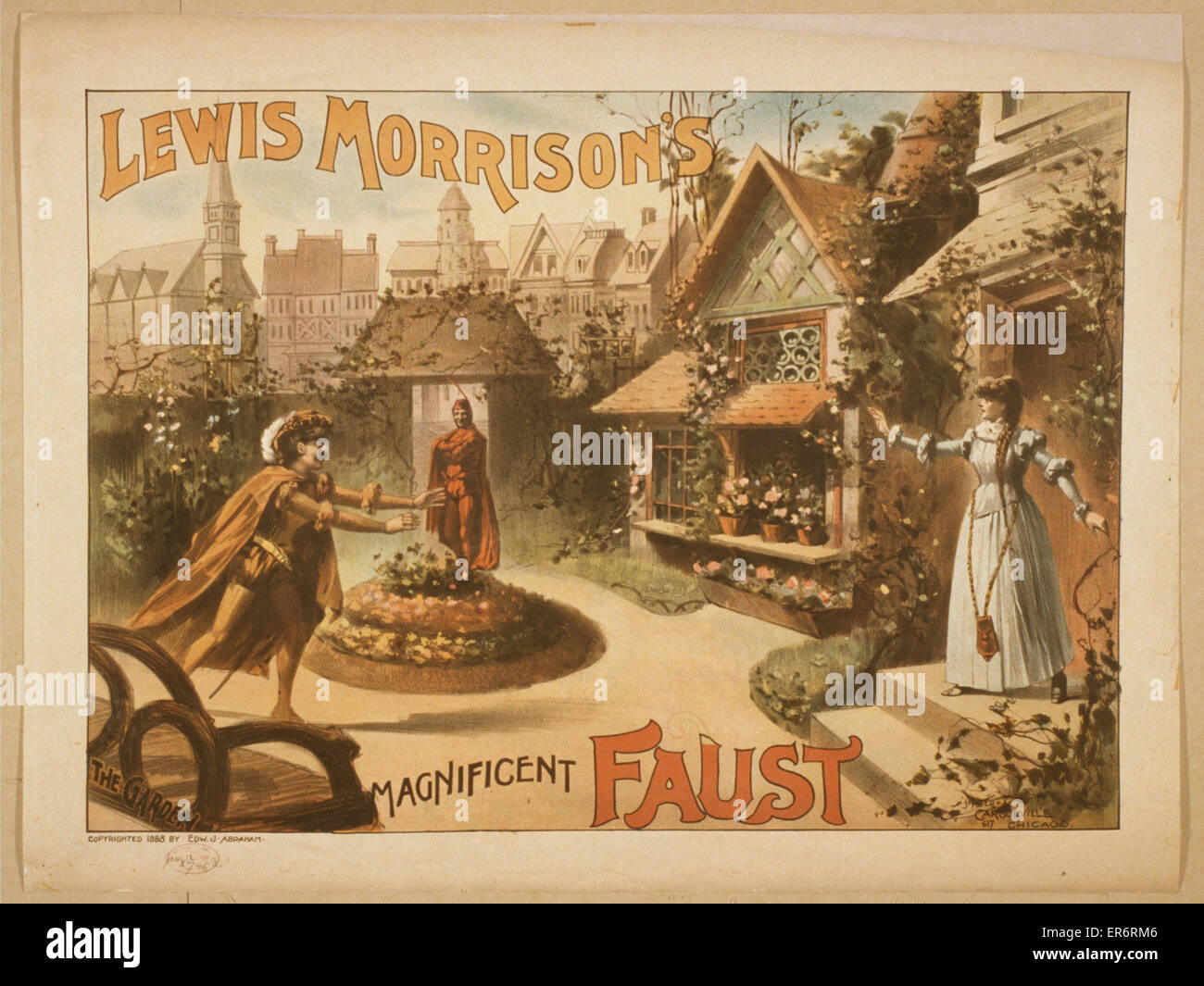 Lewis Morrison's magnificent Faust Stock Photo - Alamy