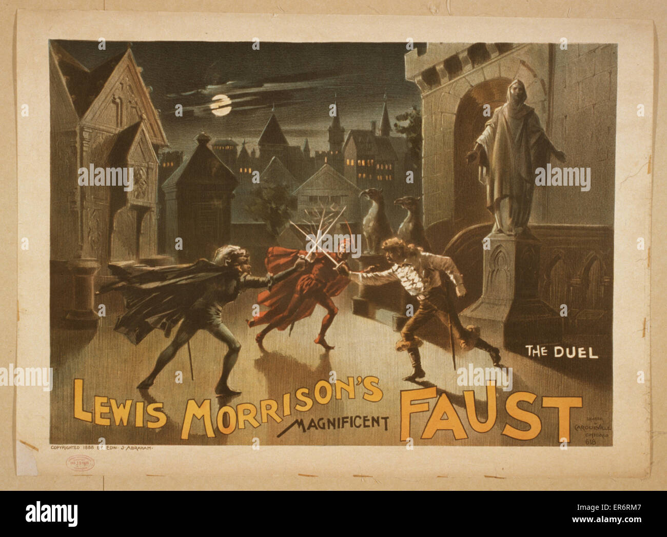 Lewis Morrison's magnificent Faust Stock Photo - Alamy