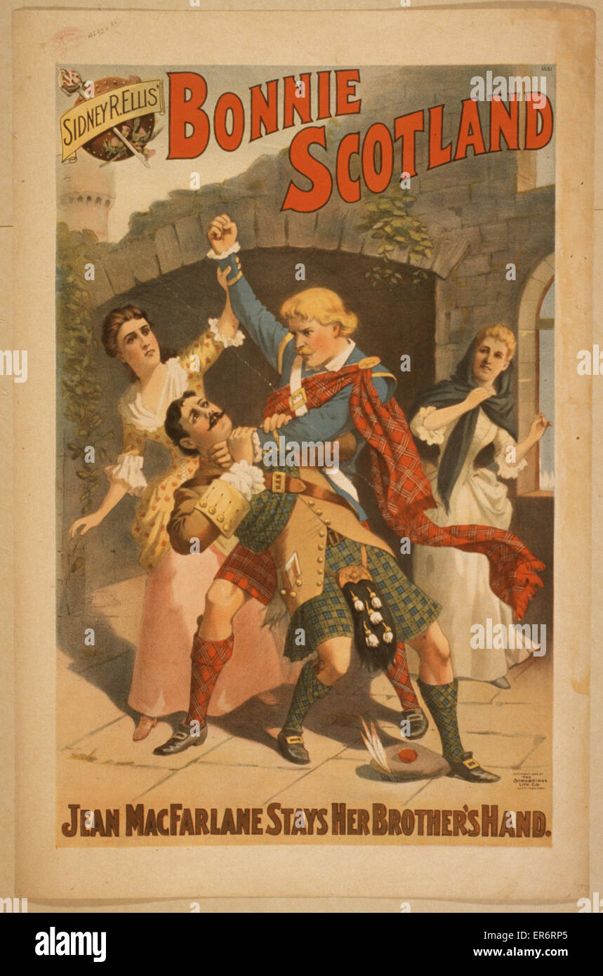 Sidney R. Ellis' Bonnie Scotland Stock Photo - Alamy