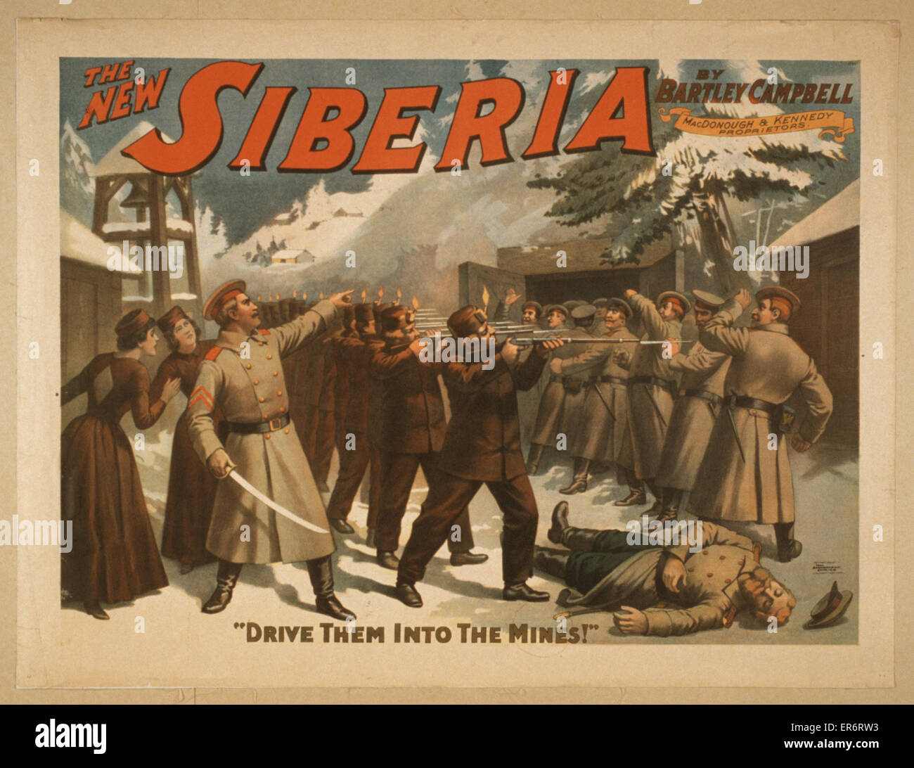 The new Siberia by Bartley Campbell Stock Photo - Alamy