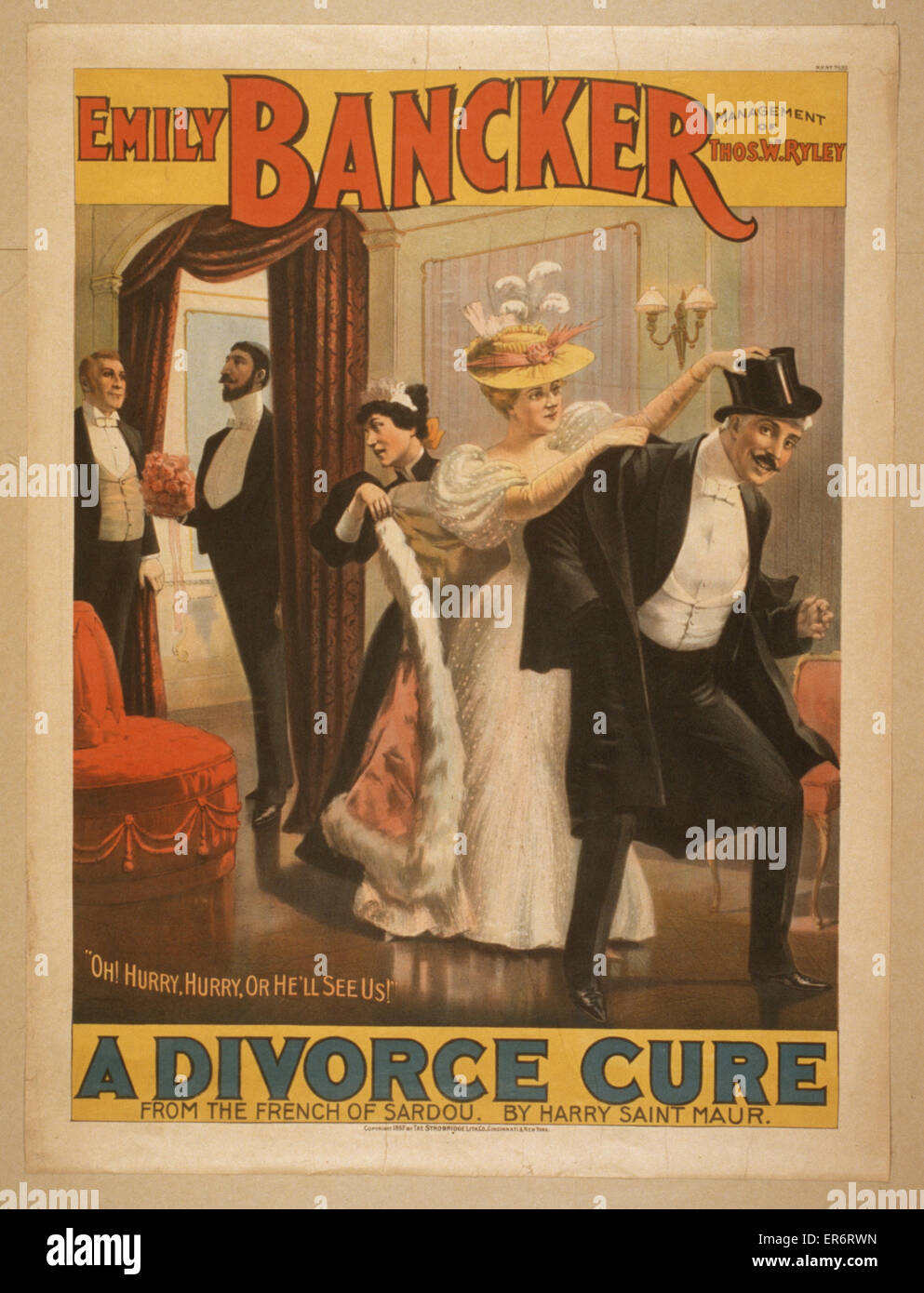 A divorce cure from the French of Sardou by Harry Saint Maur Stock ...