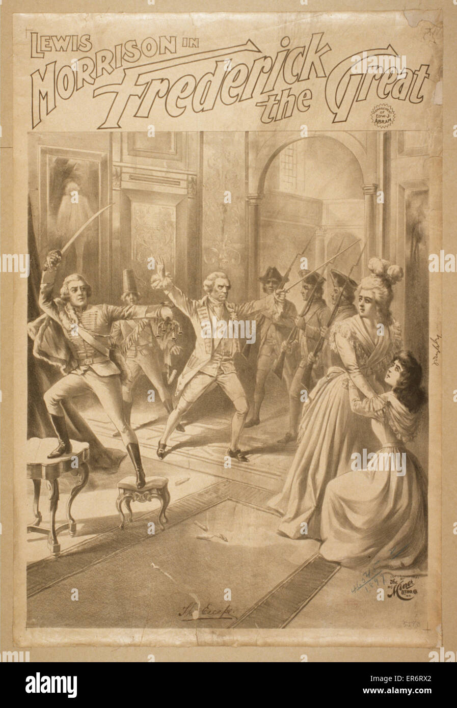 Lewis Morrison in Frederick the Great Stock Photo - Alamy