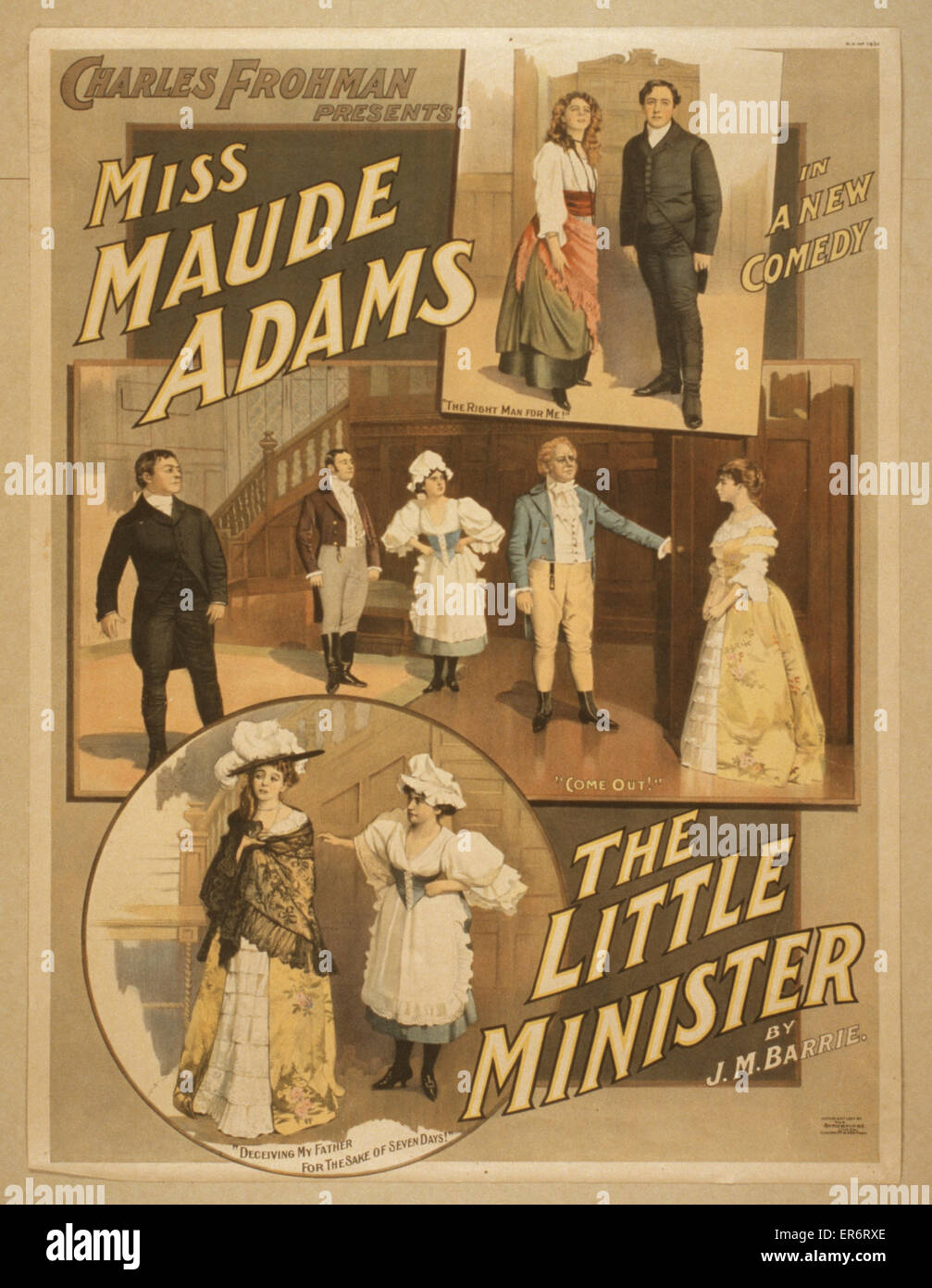 Charles Frohman presents Miss Maude Adams in a new comedy, T Stock ...