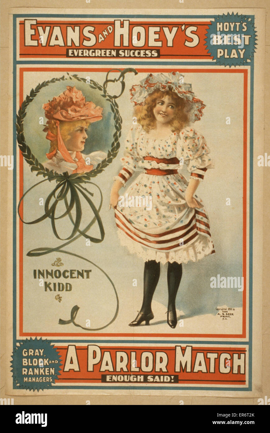 Evans and Hoey's evergreen success, A parlor match enough sa Stock ...