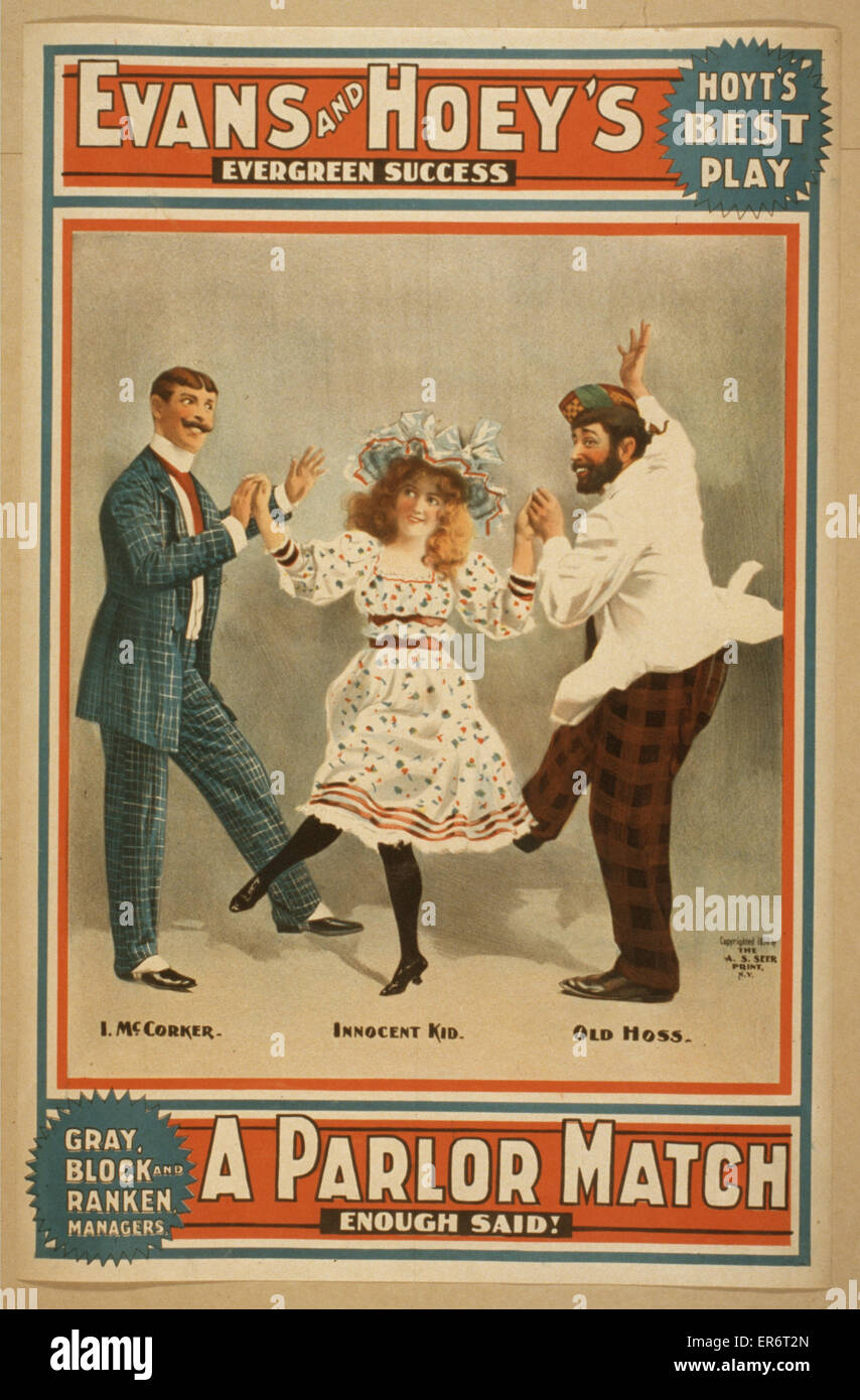 Evans and Hoey's evergreen success, A parlor match enough sa Stock ...
