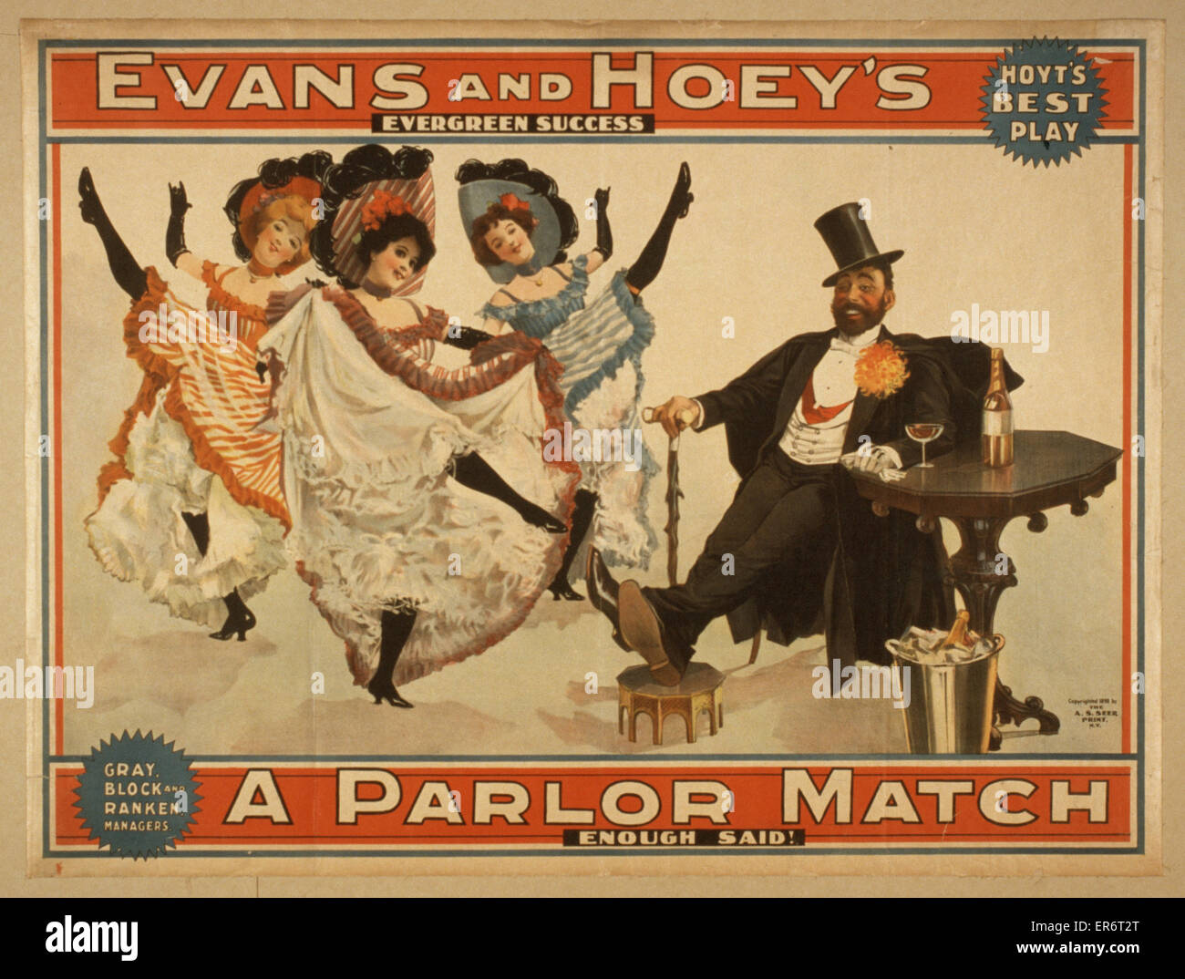 Evans and Hoey's evergreen success, A parlor match enough sa Stock ...