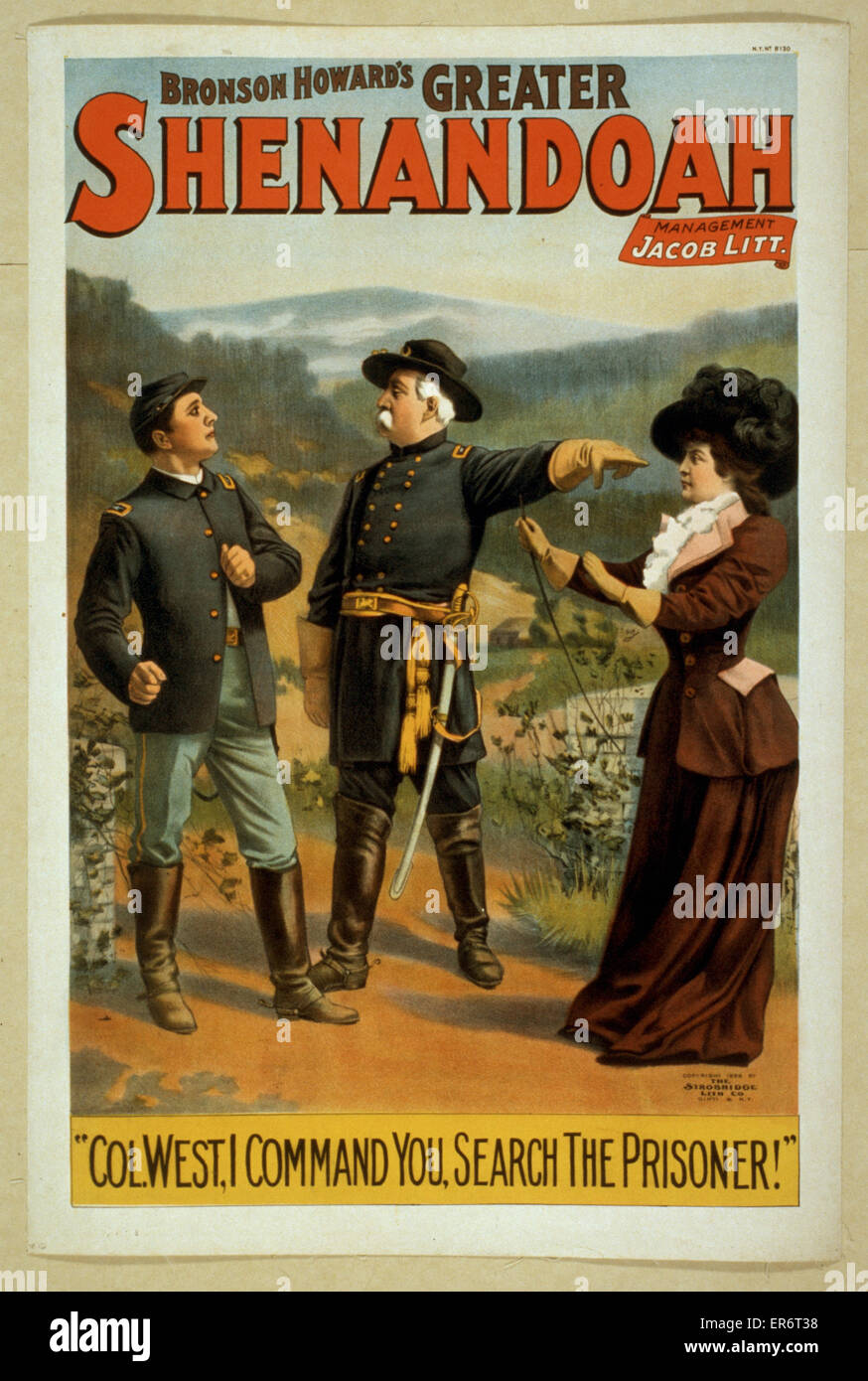 Bronson Howard's greater Shenandoah Stock Photo - Alamy