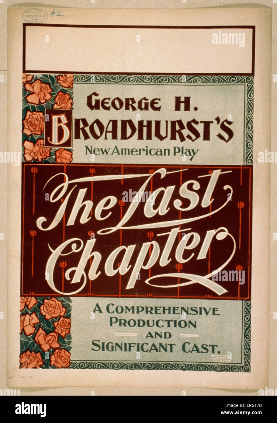 George H. Broadhurst's new American play, The last chapter a Stock ...