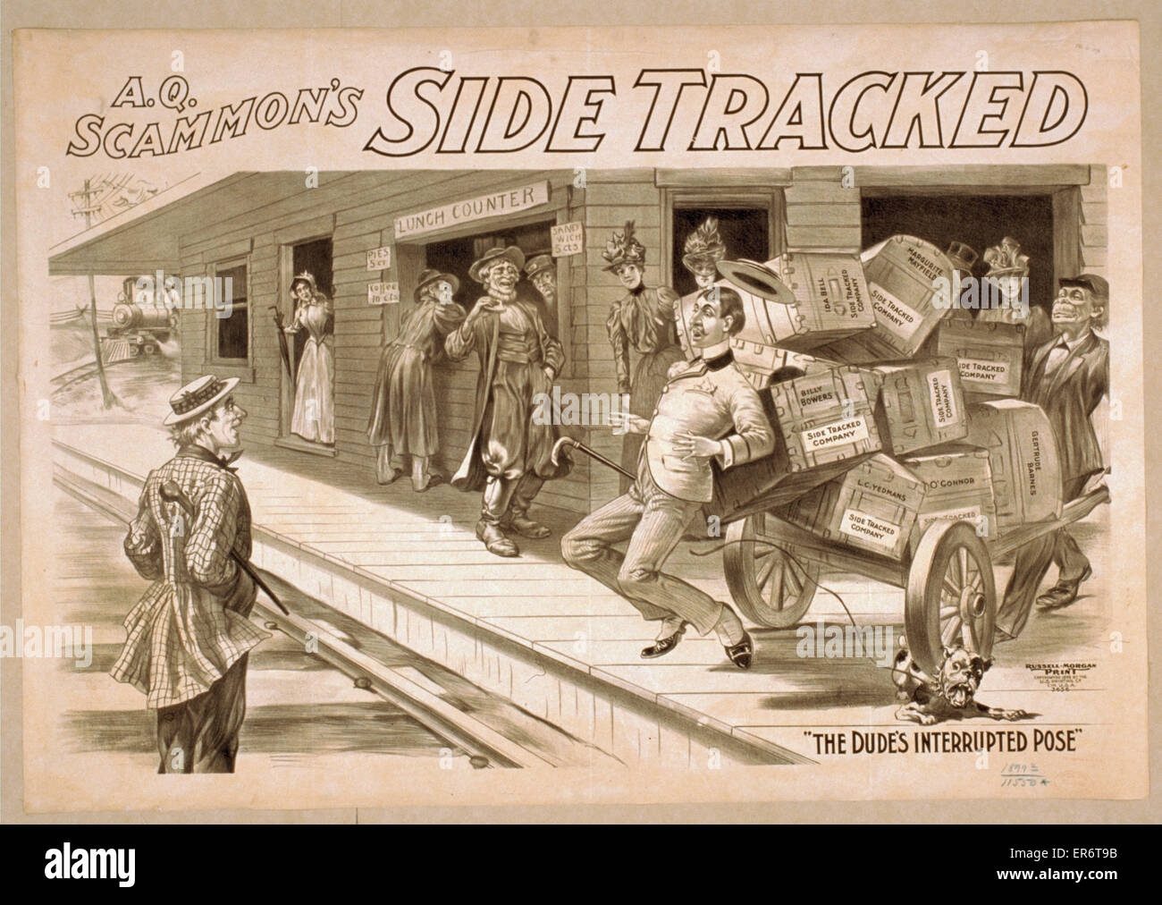 AQ Scammon's Side tracked Stock Photo - Alamy