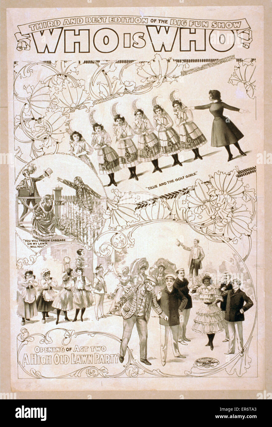 Third and best edition of the big fun show, Who is who Stock Photo - Alamy