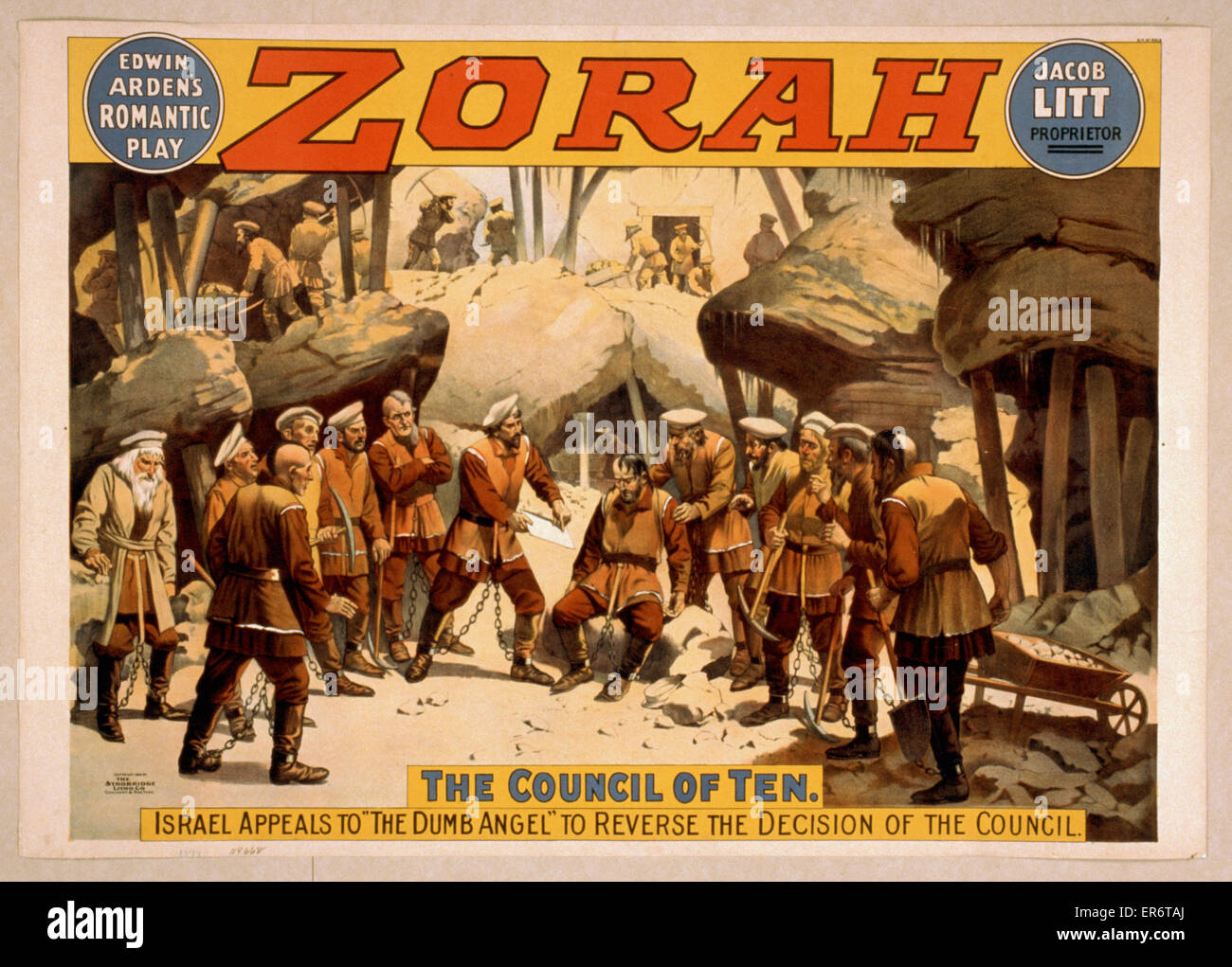 Edwin Arden's romantic play, Zorah Stock Photo - Alamy