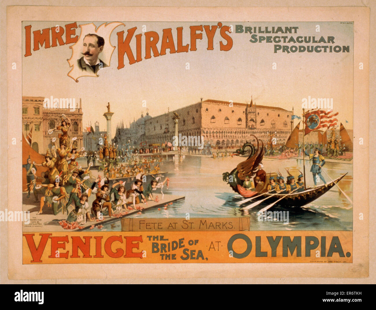 Imre Kiralfy's brilliant spectacular production, Venice, the Stock ...