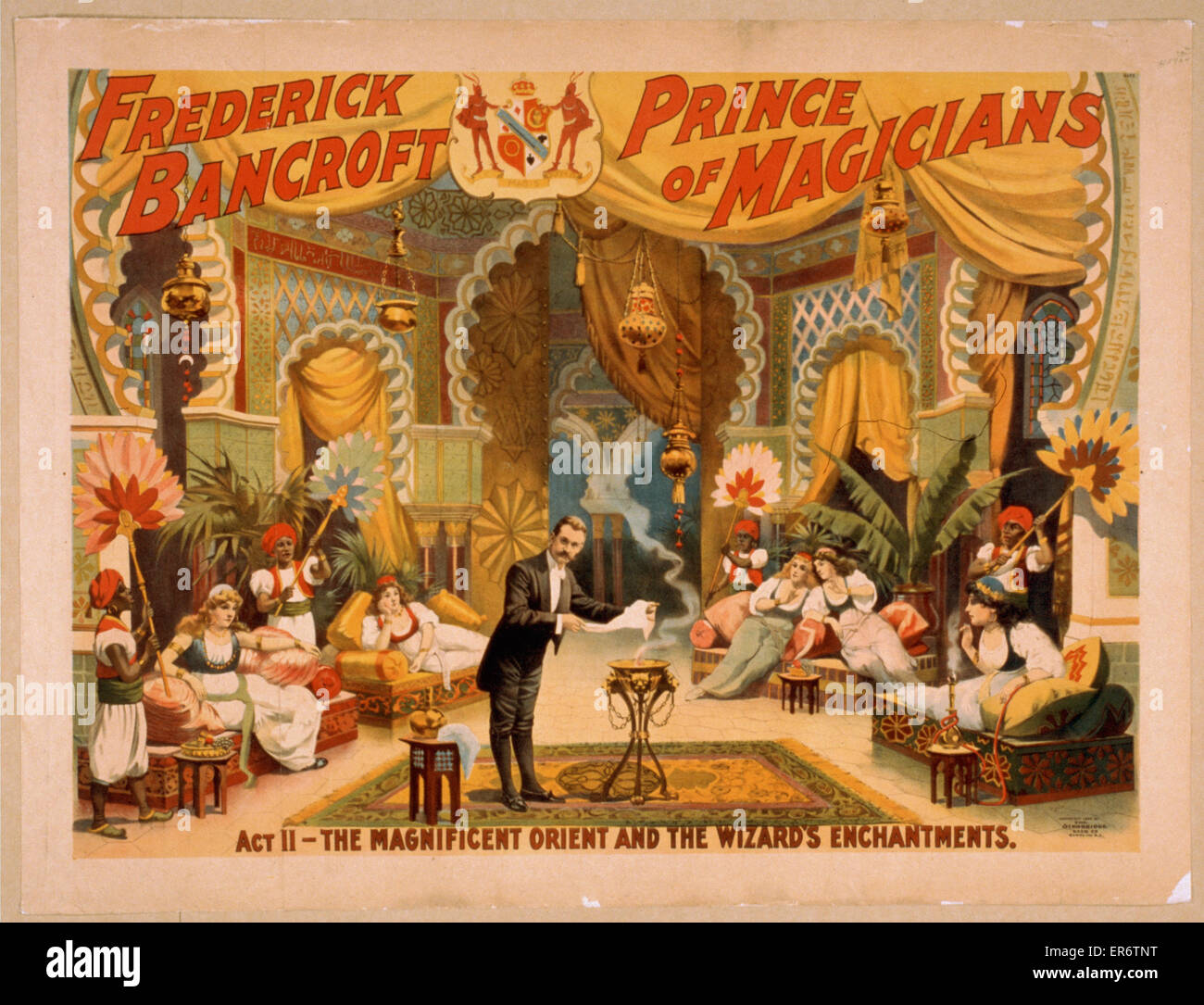 Frederick Bancroft, prince of magicians Stock Photo - Alamy