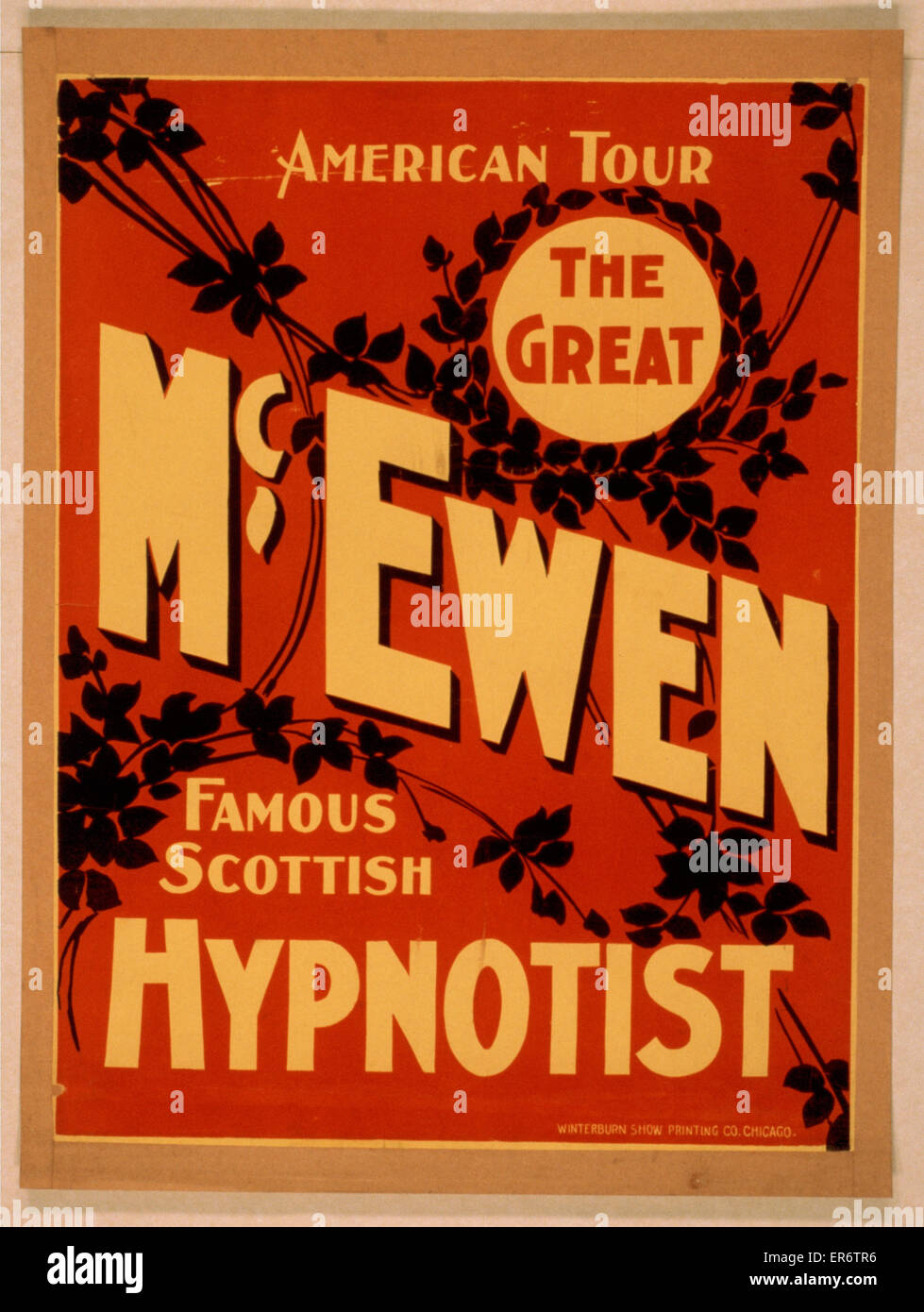 Hypnotist Poster High Resolution Stock Photography and Images - Alamy