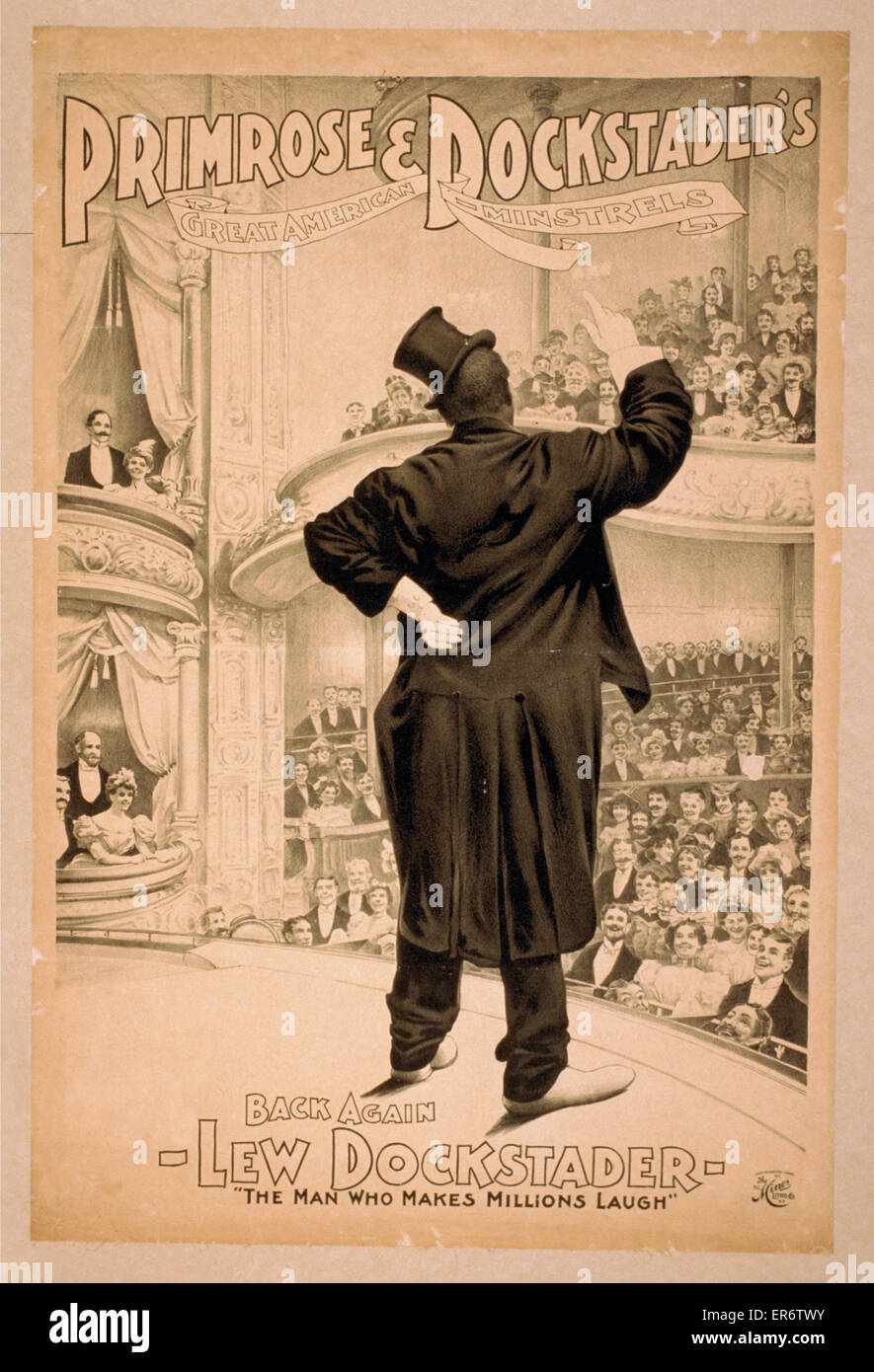 Primrose & Dockstader's Great American Minstrels Primrose Stock Photo ...