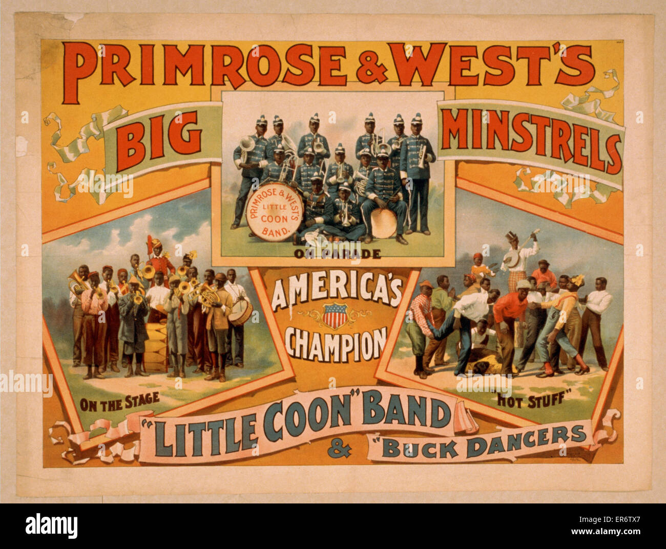 Primrose & West's Big Minstrels America's champion Primrose Stock Photo ...