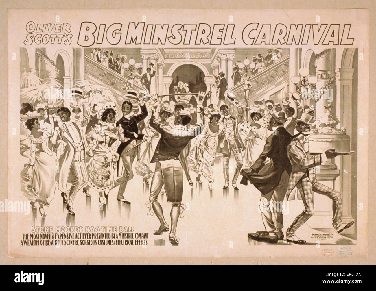 Oliver Scott's Big Minstrel Carnival Stock Photo - Alamy