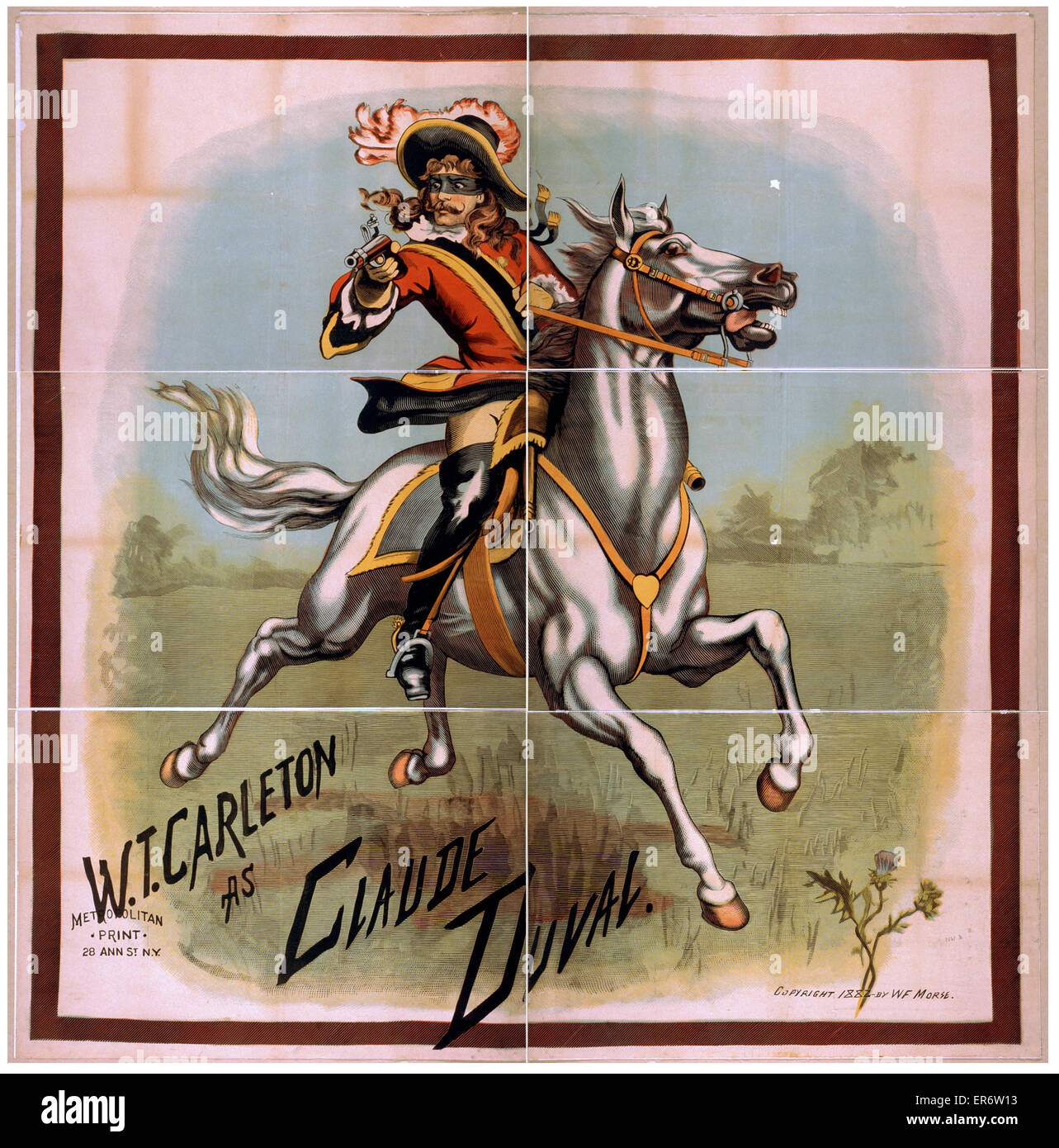 WT Carleton as Claude Duval Stock Photo - Alamy