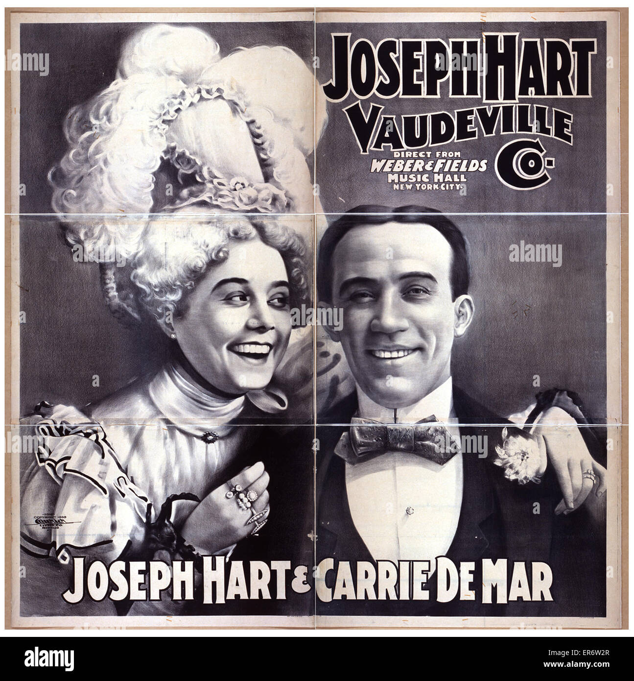 Joseph Hart Vaudeville Co. direct from Weber & Fields Music Stock Photo ...