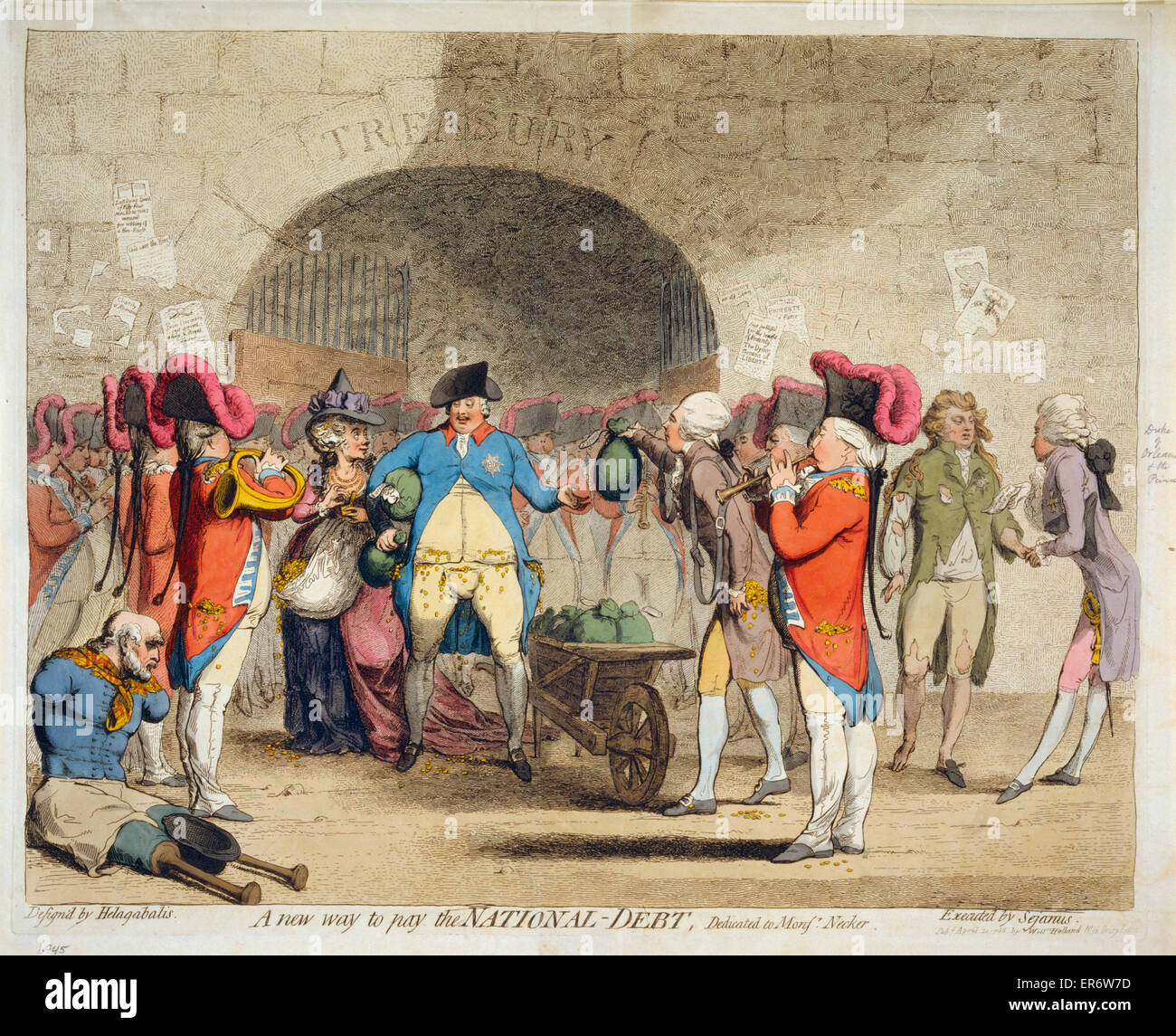George iv cartoon hi-res stock photography and images - Alamy
