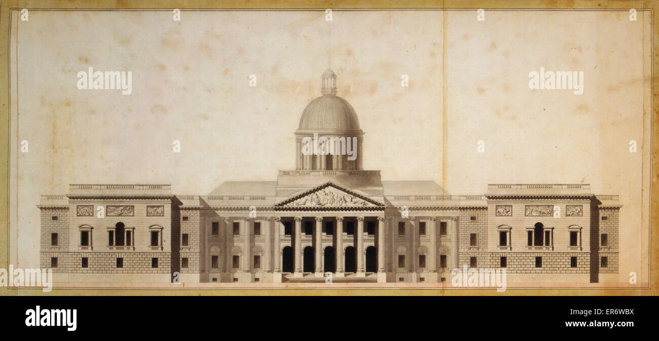 United States Capitol, Washington, DC East front elevation Stock Photo ...