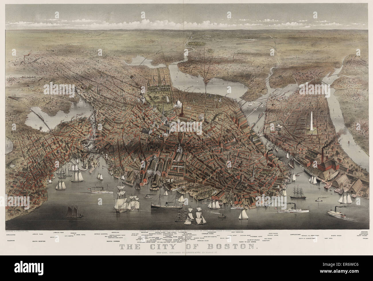 The City of Boston Stock Photo - Alamy