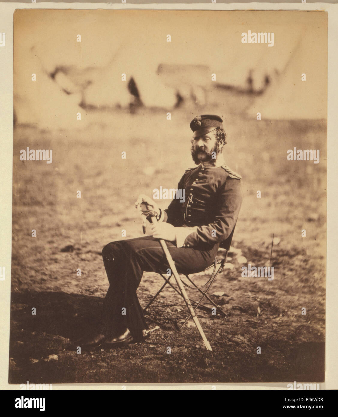 Major Butler, 28th Regiment Stock Photo - Alamy