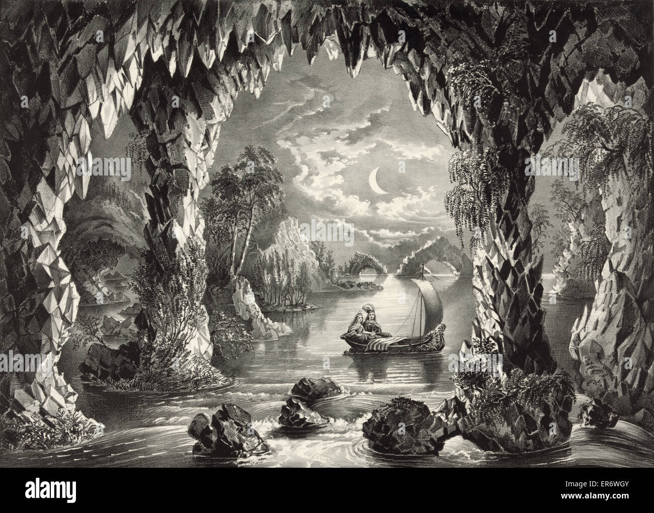 The Enchanted cave Stock Photo - Alamy