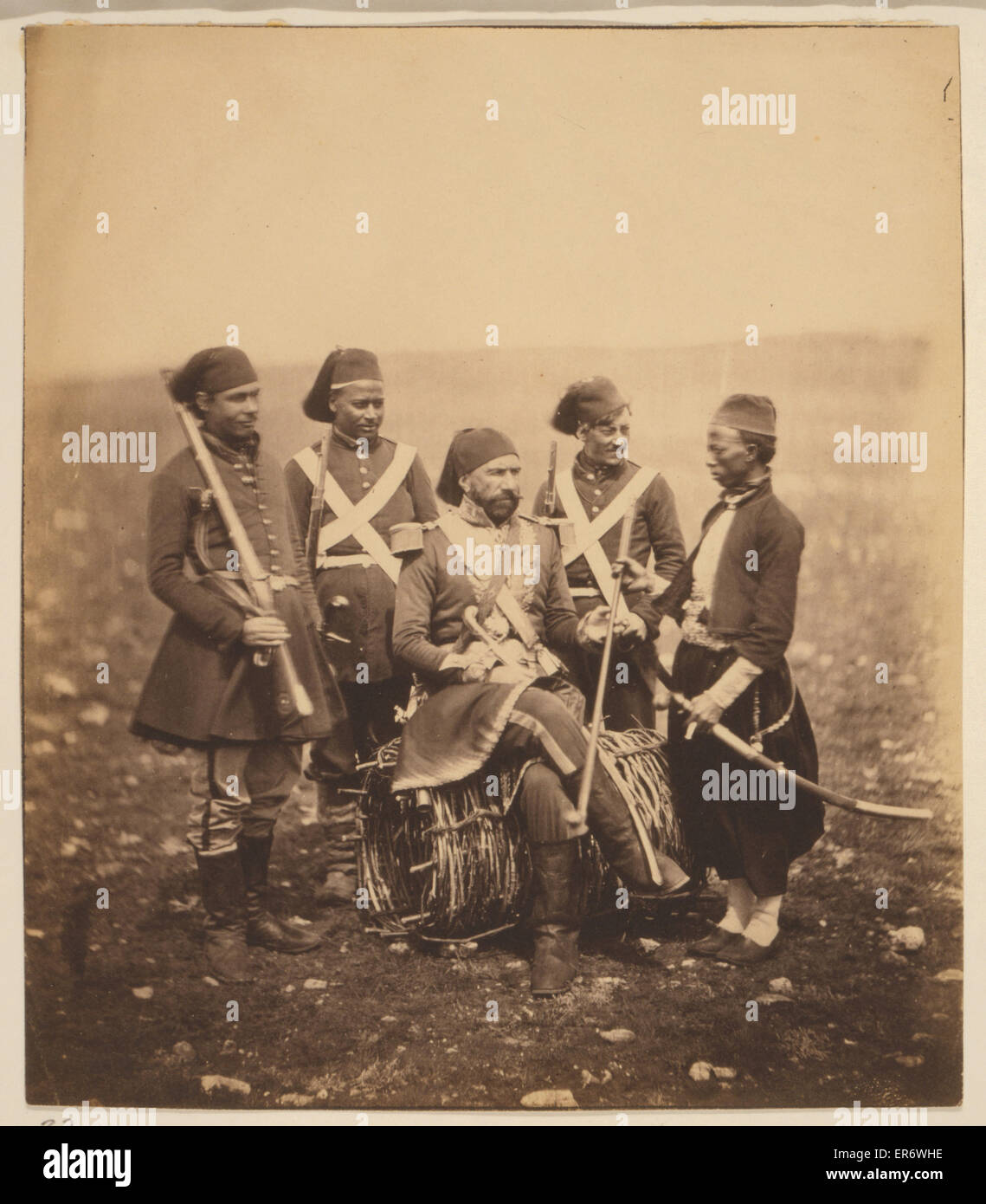 Ismail Pacha ordering his chibouque Stock Photo - Alamy